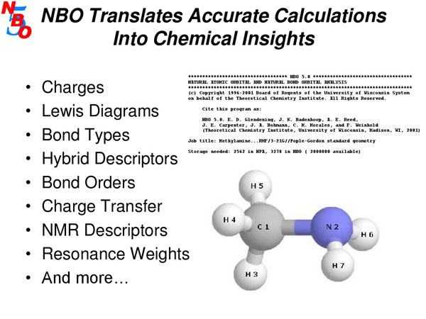 دانلود Natural Bond Orbital (NBO) V6.0 - Win/macOS/Linux - دانلود فارسی