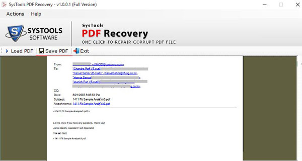 دانلود نرم افزار PDF Recovery V1.0.0.1 - Win - دانلود فارسی