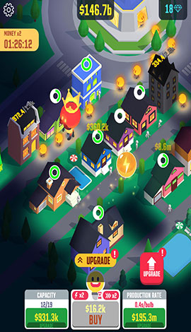 دانلود بازی اندروید Idle Light City V2.5.1 - دانلود فارسی