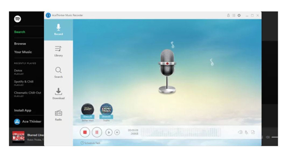 دانلود نرم افزار AceThinker Music Recorder V1.2.4 - دانلود فارسی