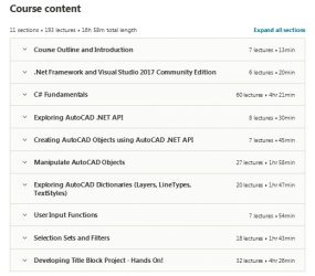 دانلود فیلم آموزشی Udemy - AutoCAD Programming Using C# .NET Beginner Course - دانلود فارسی