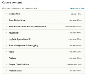 دانلود فیلم آموزشی Udemy - React Native With Redux Firebase GCP And More - دانلود فارسی