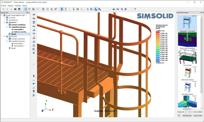 دانلود نرم افزار Altair SimSolid 2023.1 تحلیل المان محدود - دانلود فارسی